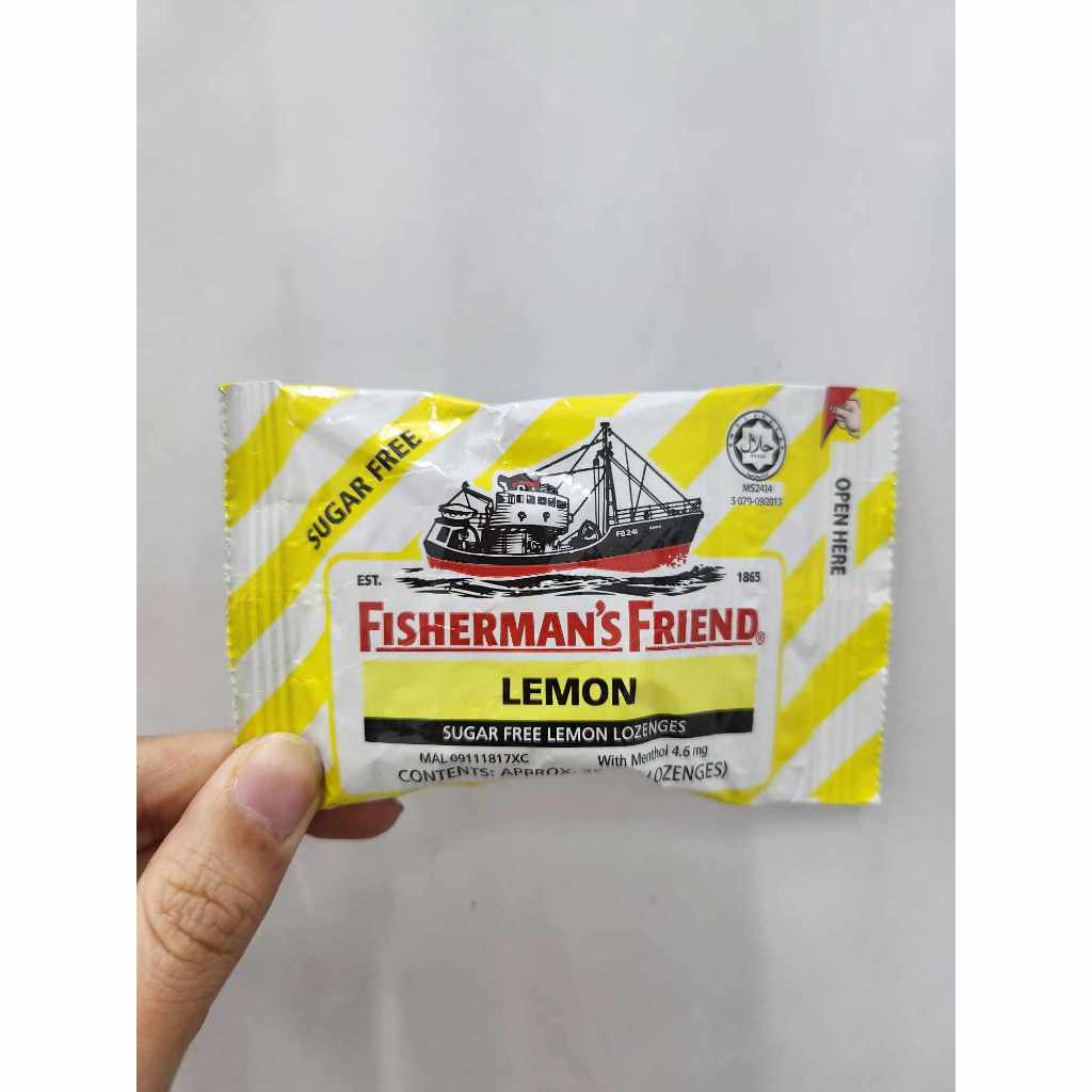 Fisherman's Friend Lozenges 25g Original/Mint/Cherry/Lemon (Sugar Free ...