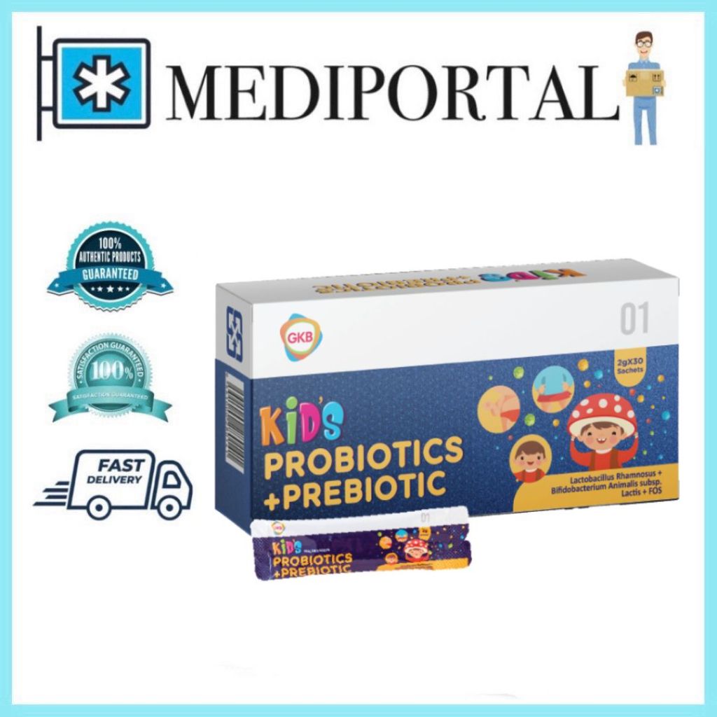 Mediportal GKB Kids Probiotic+Prebiotic 2g x 30s | Shopee Malaysia
