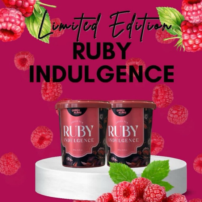 Ruby Indulgence Chocolate ChocoAlbab 250g | Shopee Malaysia