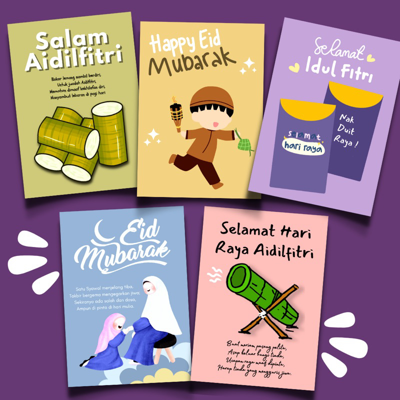 ️ KAD HARI RAYA AIDILFITRI COMEL 2024 | Shopee Malaysia