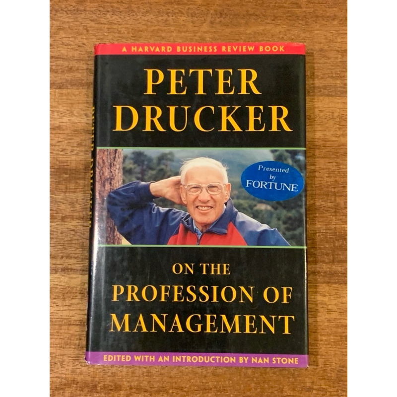 PETER DRUCKER ; ON THE PROFESSION OF MANAGEMENT | Shopee Malaysia