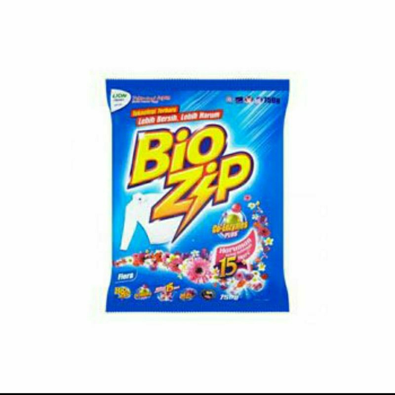 Bio Zip Detergent Powder - Flora (750g) | Shopee Malaysia