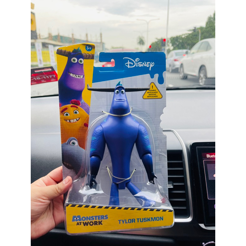 NEW Disney's Pixar Monsters at Work Tylor Tuskmon Action Figures ...