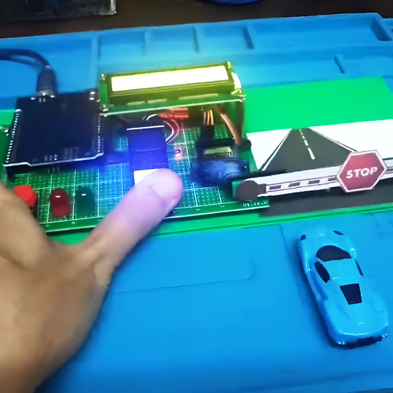 Project Arduino Fingerprint Sensor Module Servo Motor Projek RBT Tahun ...