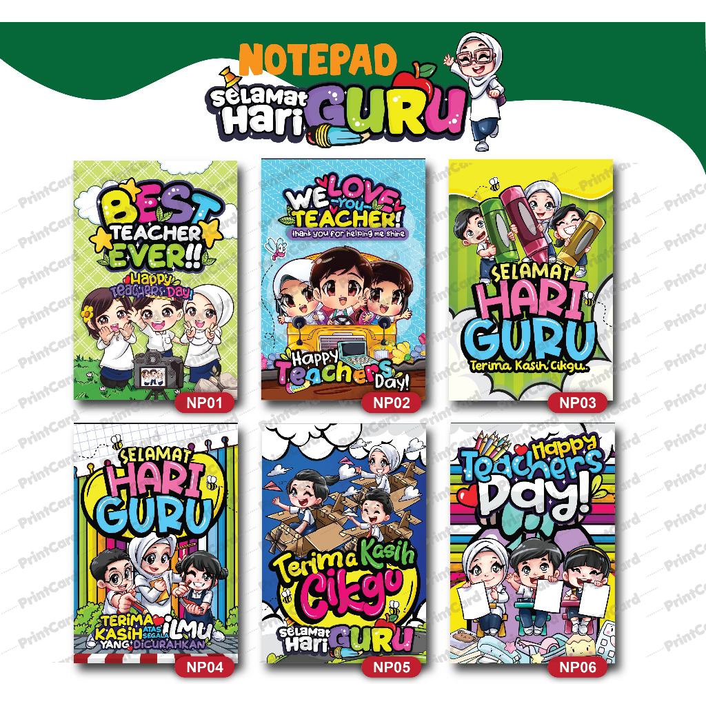 Buku Nota Hari Guru FRee Kad Ucapan | Shopee Malaysia