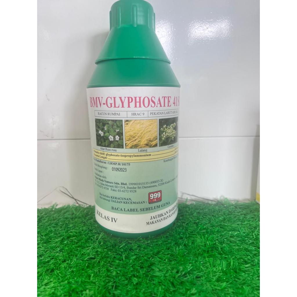1L BMV-GLYPHOSATE 41SL HERBICIDE/RACUN RUMPUT 41% | Shopee Malaysia