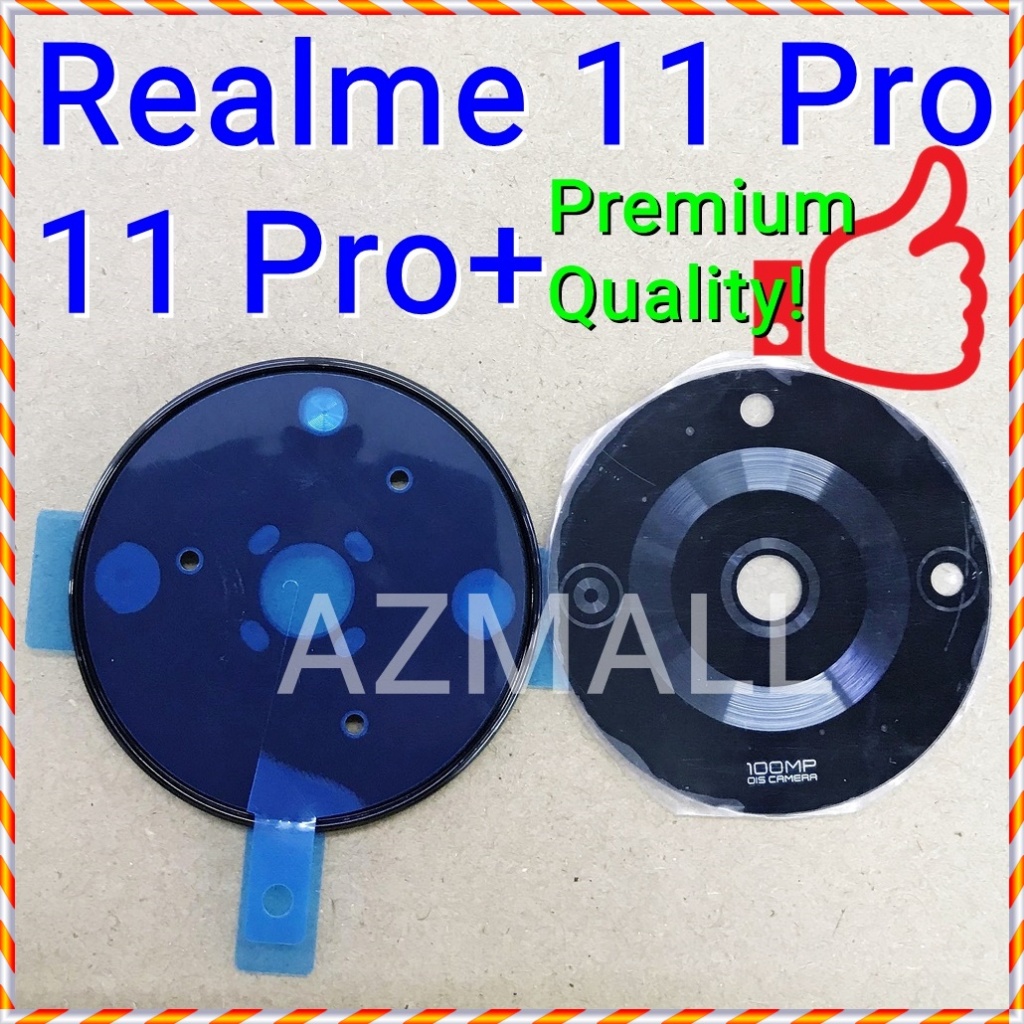 (3 Colors) NEW ORI Back Rear Camera Lens Glass Cover with Frame Realme ...