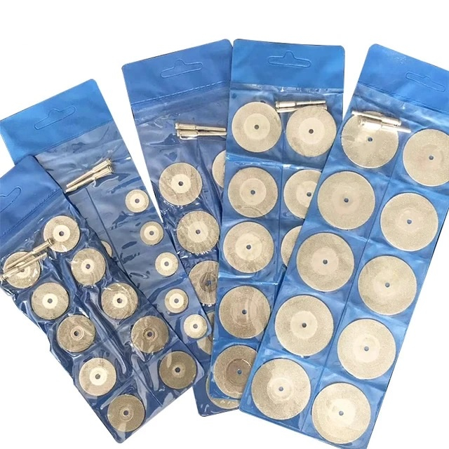 16mm-60mm 12pcs Mini Diamond Saw Blade Cutting Disc Rotary Wheel ...