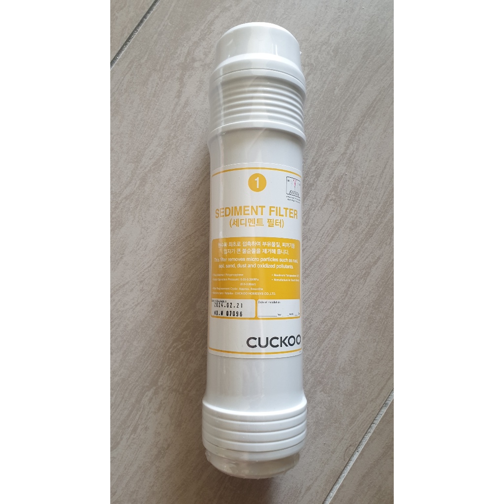 100％ Original Cuckoo Filter 11" (1PCS) Sediment/Pre Carbon/Nature/Nano ...