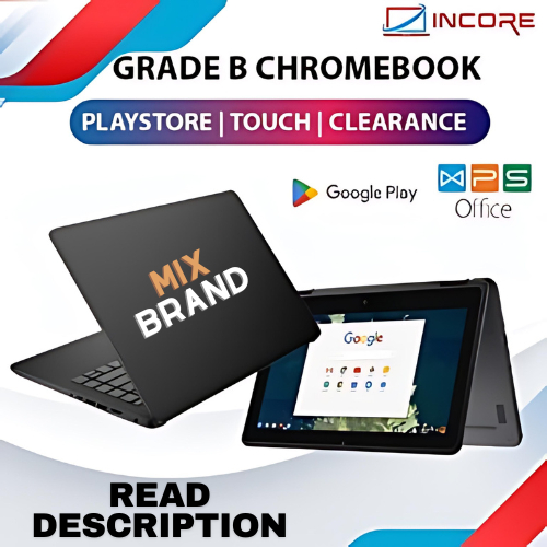 (GRADE B) Chromebook - DELL HP ACER LENOVO ASUS Minor & Major Defect ...