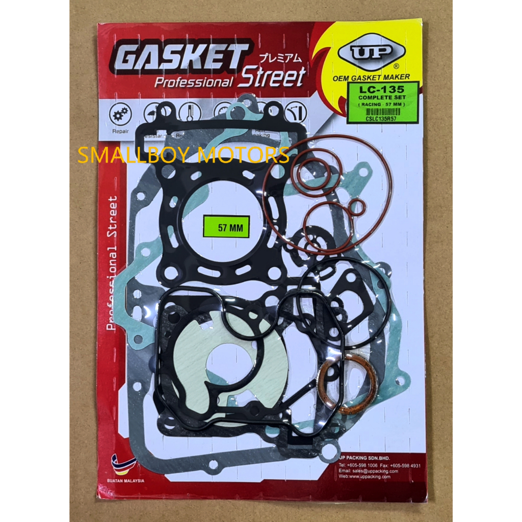 YAMAHA LC135 V1 V2 V3 V4 V5 V6 AUTO NO CLUTCH GASKET HEAD BLOCK ENGINE ...
