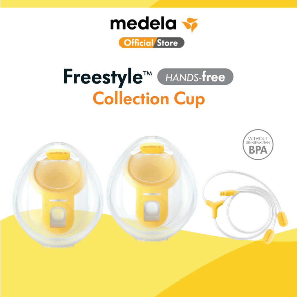 Medela Hands-Free Collection Cup Set | Shopee Malaysia