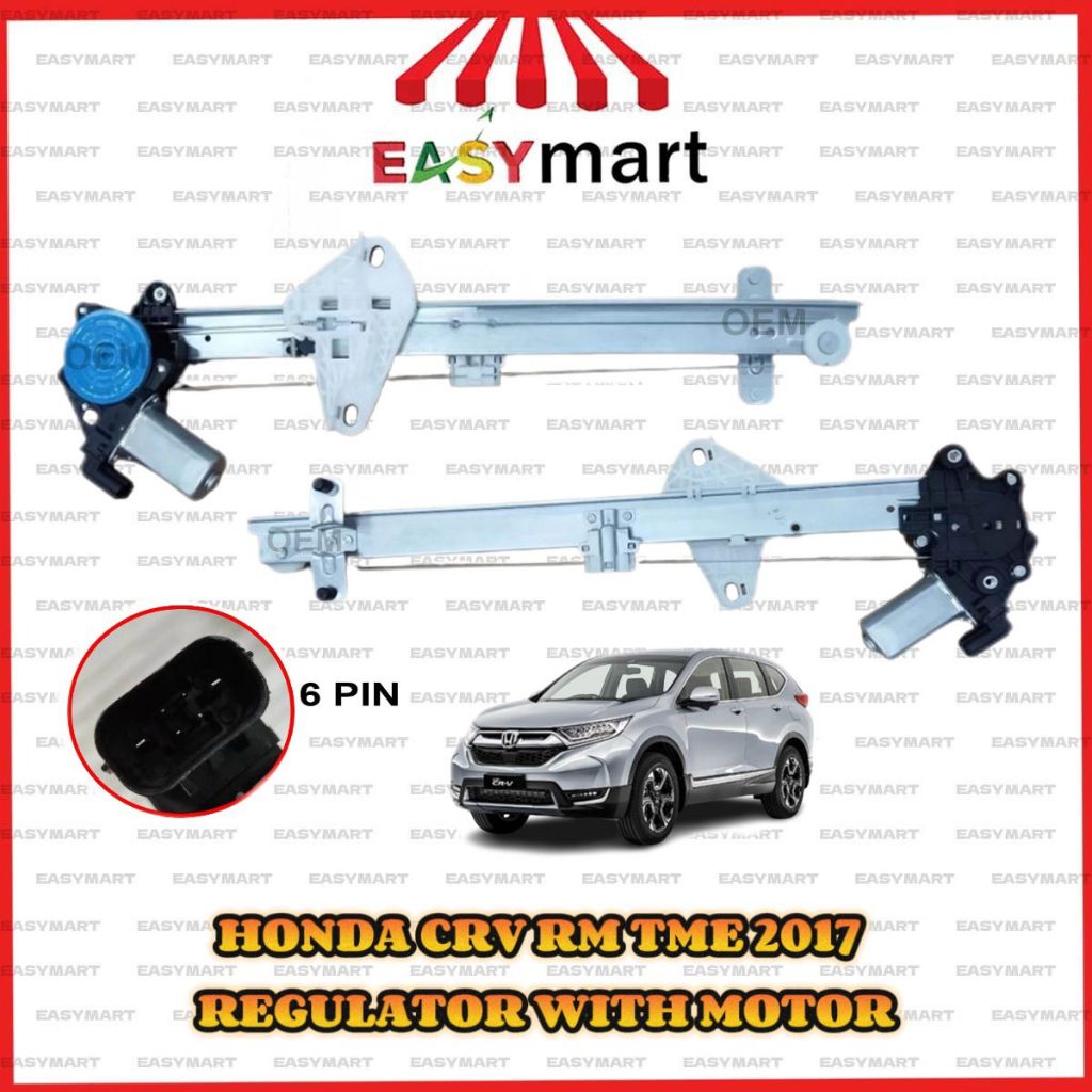 Gear Regulator With Motor Honda Crv Rm Tme 2017 Gear Window Cermin Gear ...