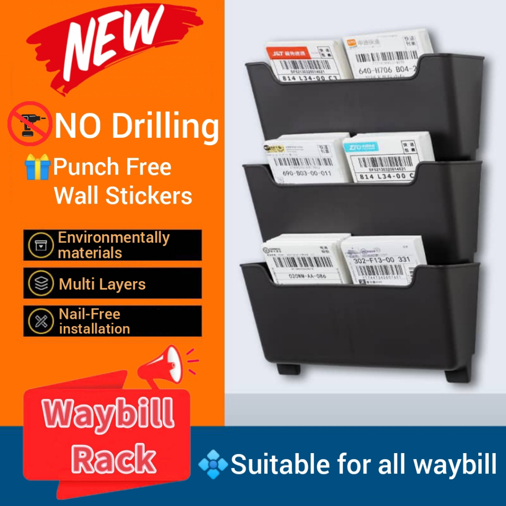 WAYBILL RACK WAYBILL HOLDER MULTI LAYERS | Shopee Malaysia