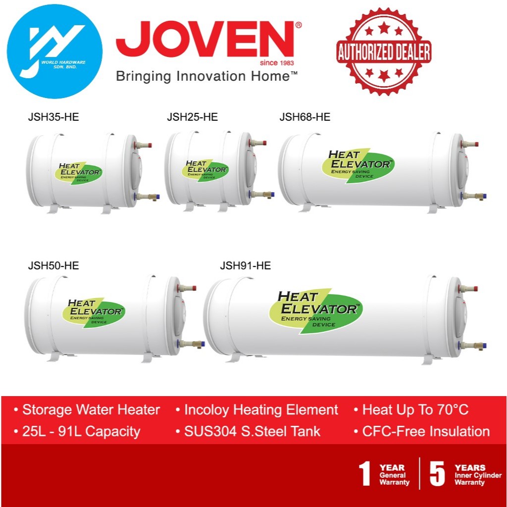 Authorised Dealer Joven Storage Tank Heat Elevator Water Heater JSH25 ...