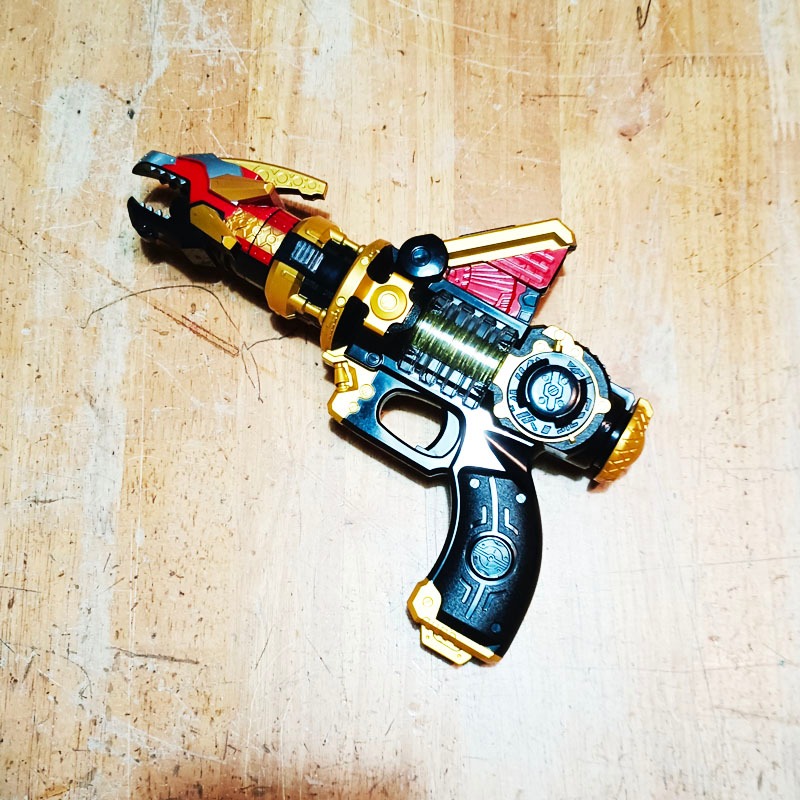 Power Rangers Dragon Canon Weapon Gun Pistol (USED) | Shopee Malaysia