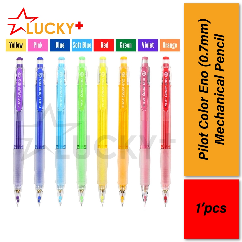 (100% Original)Pilot Color Eno Erasable Mechanical Pencils 0.7mm (1'pcs ...