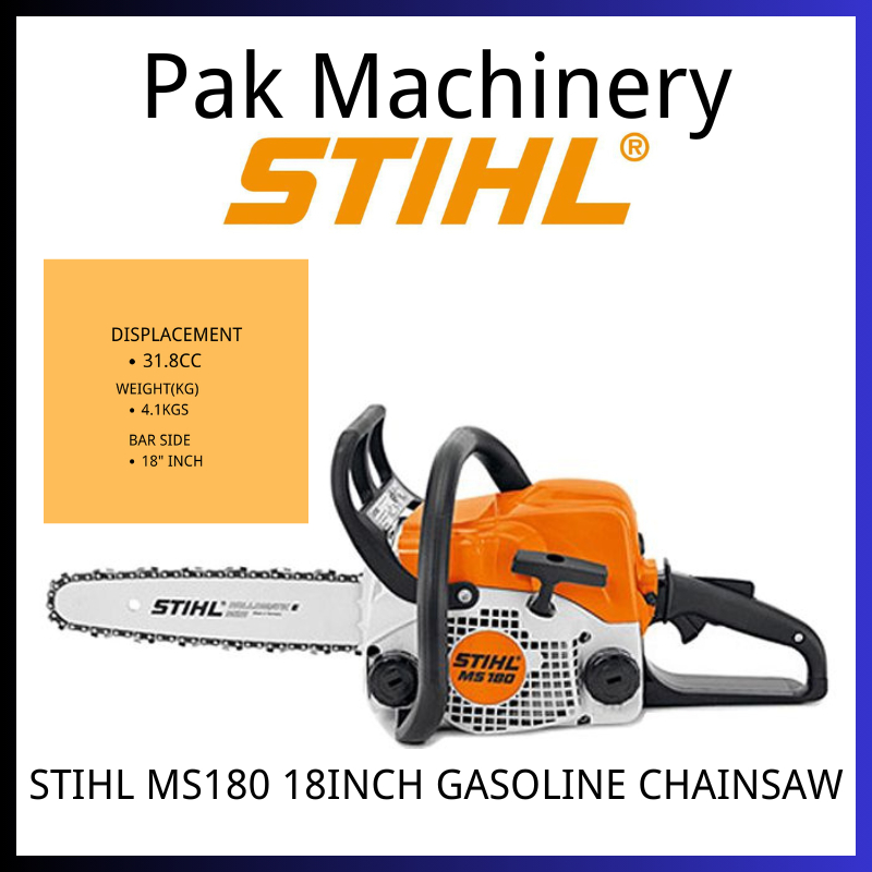 [READY STOCK]HIGH QUALITY STIHL MS180 18" GASOLINE CHAINSAW | Shopee Malaysia