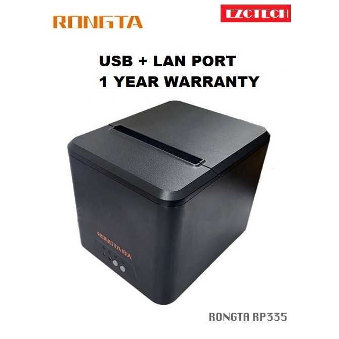 Rongta RP335 80mm Thermal Receipt Printer USB + ETHERNET LAN interface ...