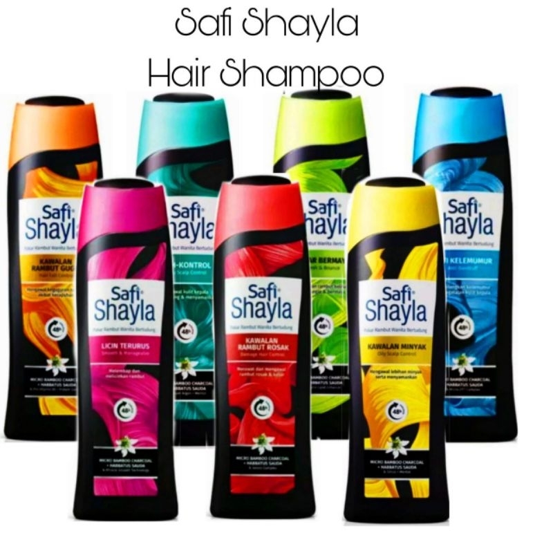 Safi Shayla Shampoo | Syampu Rambut Wanita Bertudung Anti Dandruff Hair ...