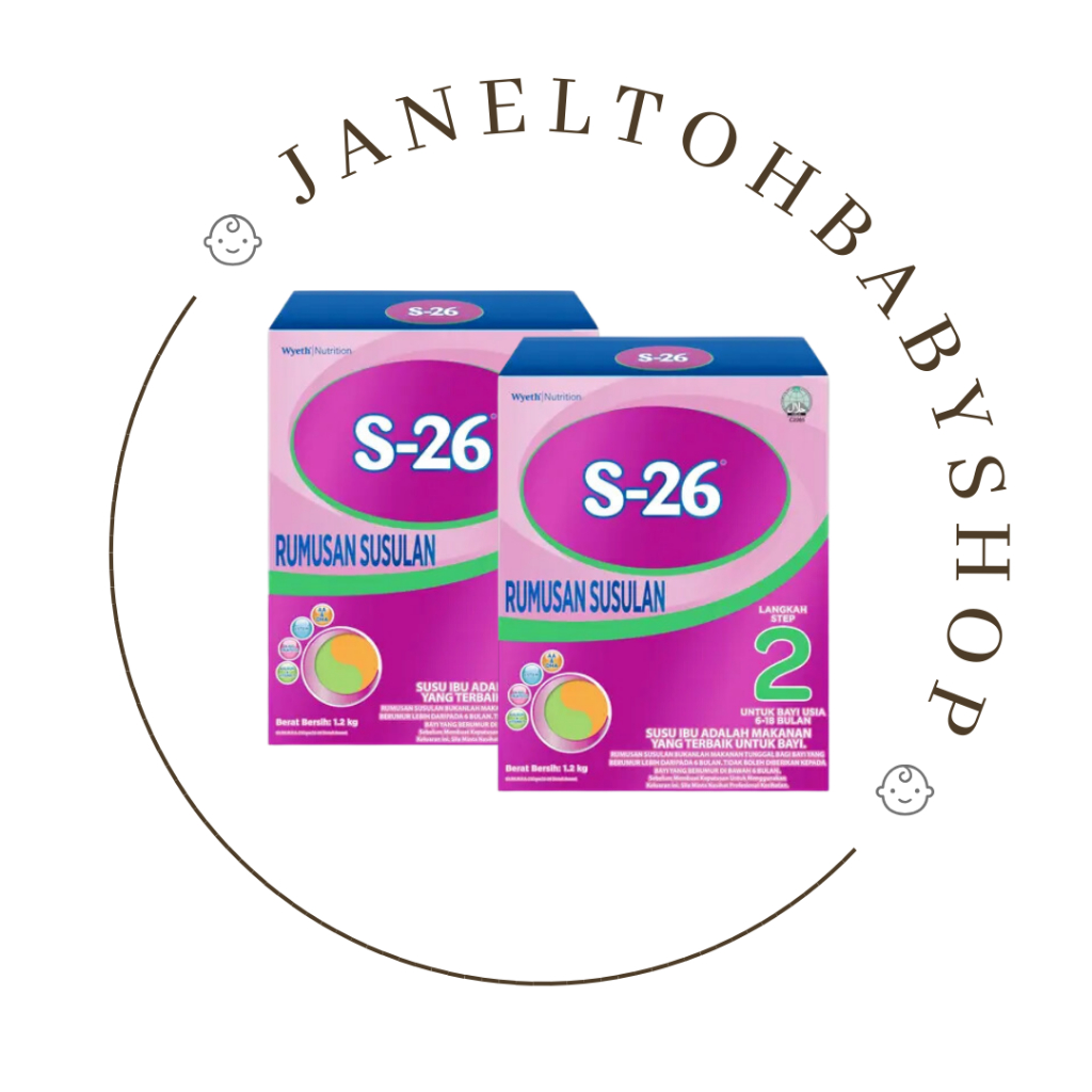 ️ ️Wyeth S26 Promil Step 2 1.2kg (6-18month) x2box | Shopee Malaysia