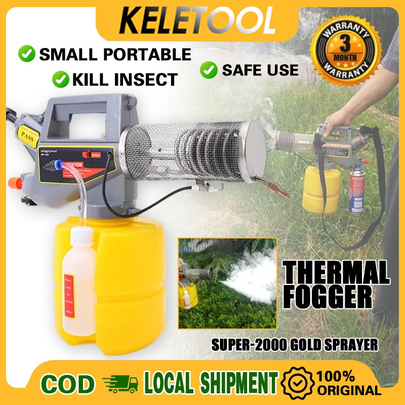 2L Mosquito Insect Pest Killer Bug Control Thermal Fogger Fogging ...