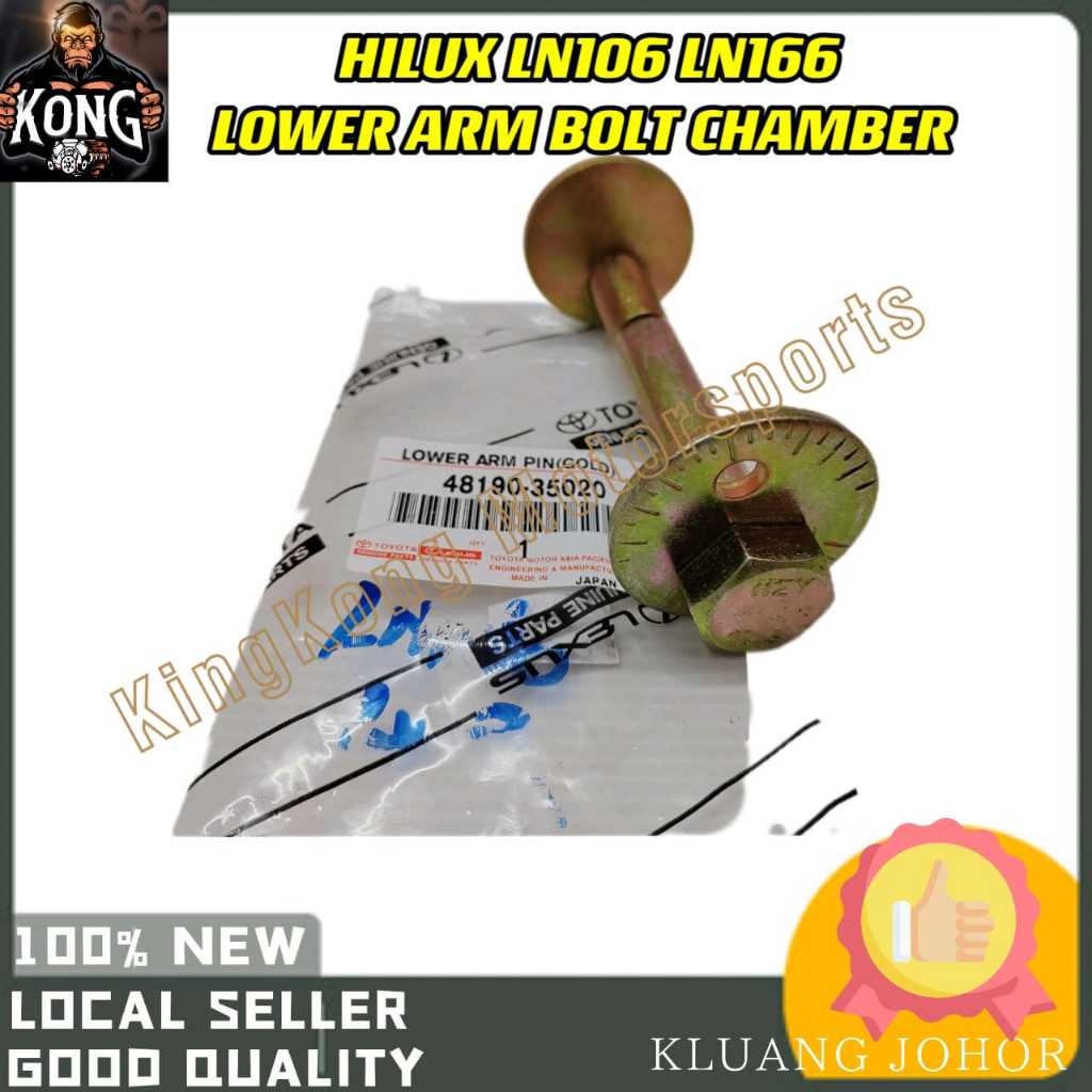 TOYOTA HILUX LN106 LN166 SR LOWER ARM BOLT CHAMBER ADJUS PIN 4X4 LEFT ...