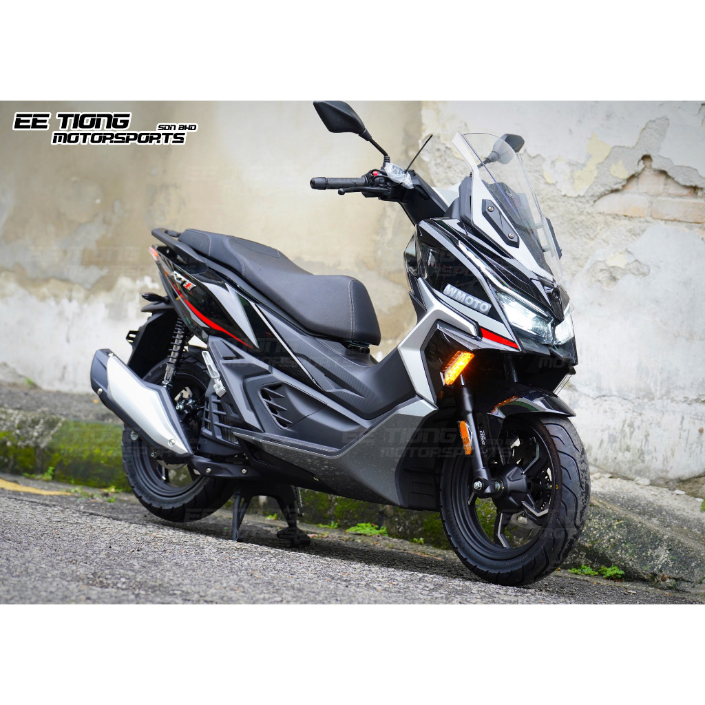 WMOTO RT1 150 BLACK GREY *(NEW-UNREGISTER) SCOOTER TCS ABS TFT METER KEYLESS OFFER CLEAR STOCK ...