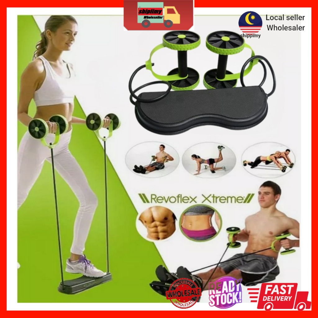 REVOFLEX Xtreme Total Body Workout Kit Home Gym Exercise /Alat Bina Seluruh Badan|拉力器 | Shopee ...