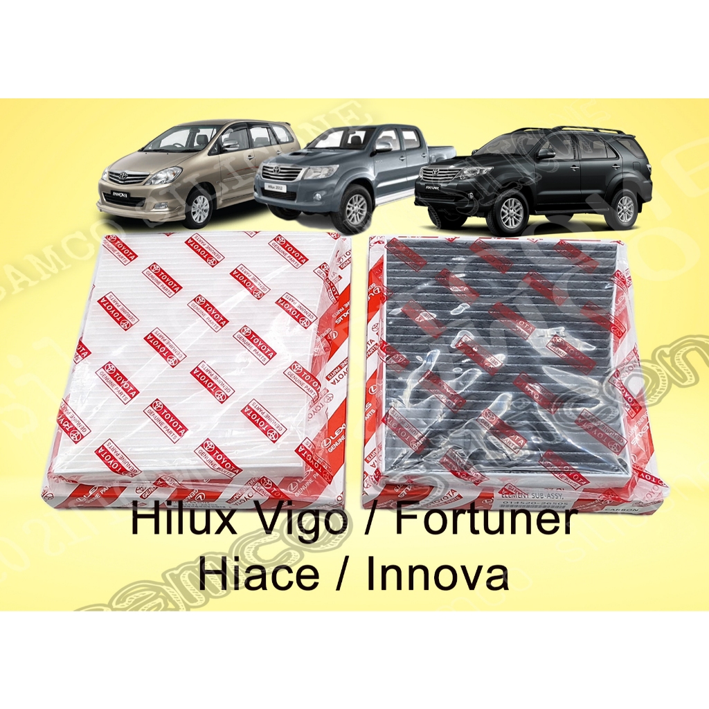 Cabin Filter Hilux Vigo KUN25 KUN26 Innova 2.0 TGN40 Fortuner Hiace ...