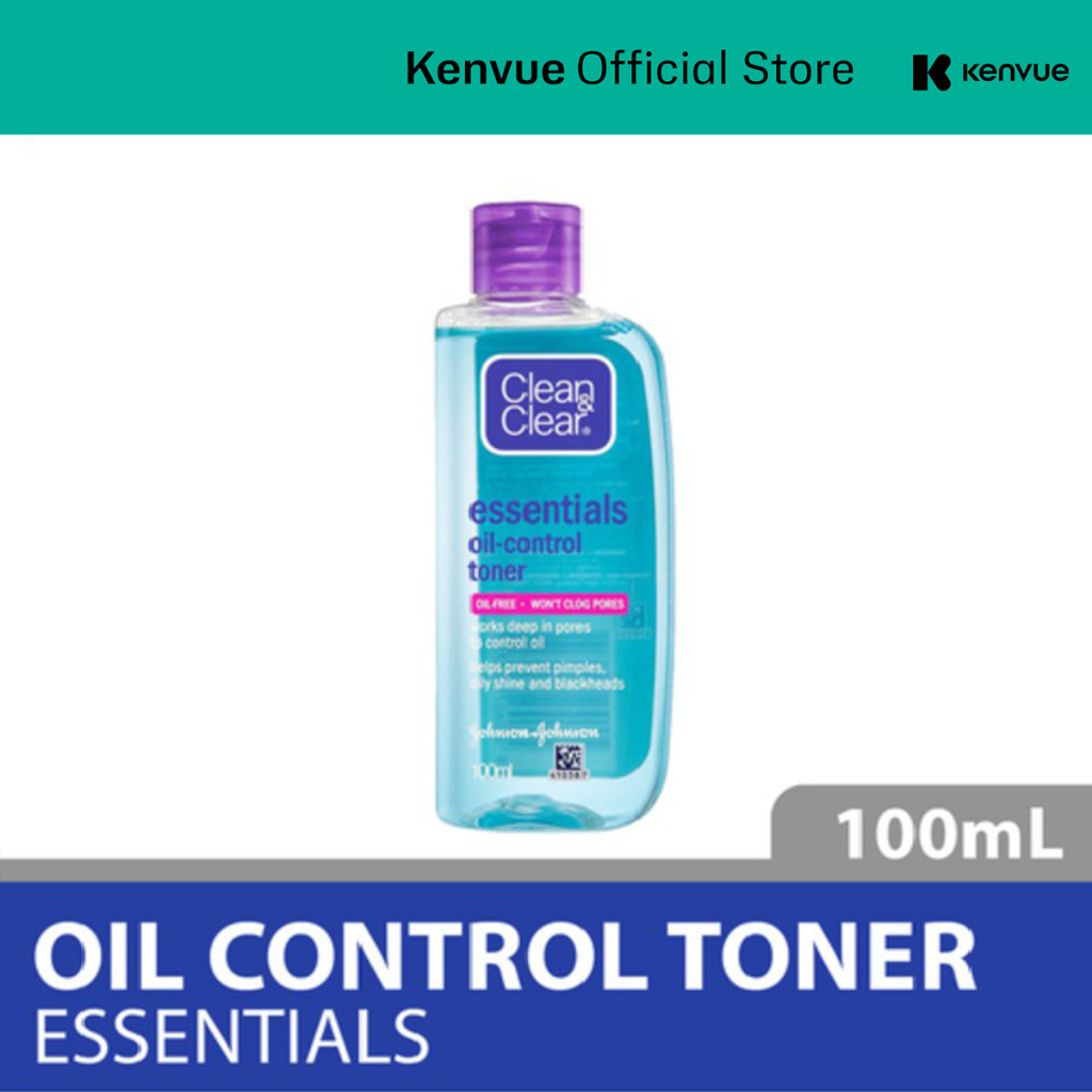 Clean & Clear Essentials Oil-Control Toner 100ml | Shopee Malaysia