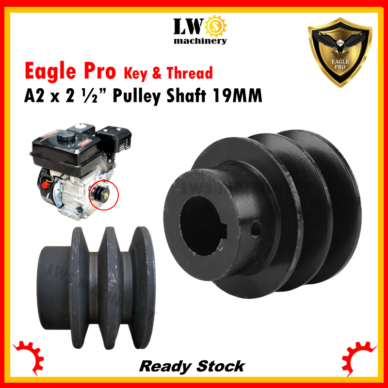 Eagle Pro Pulley 19mm Key*A2x2 1/2 / Thread key Gasoline Petrol Engine ...
