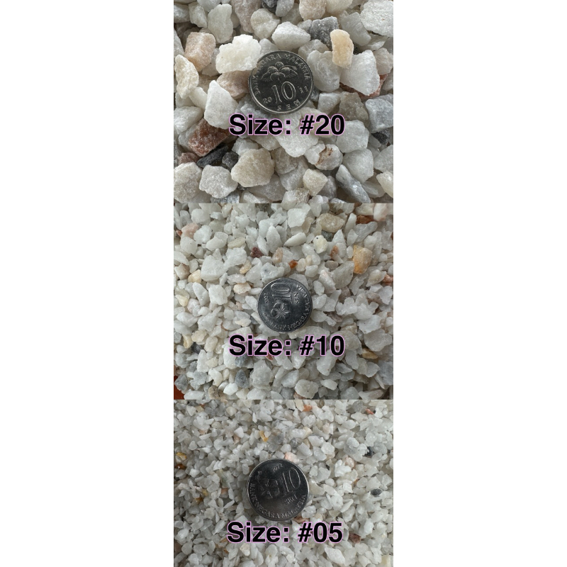 Batu tabur atas kubur (5kg) ada 3 saiz #05,#20#30 untuk pilih | Shopee ...