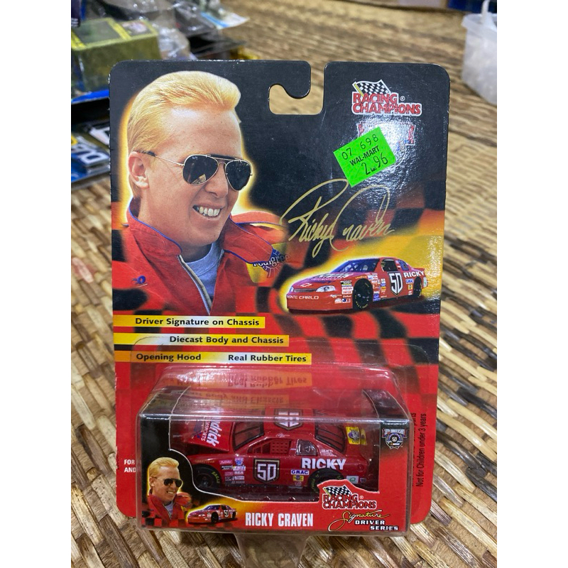 Racing Champions Nascar Signature Driver Series Ricky Craven #50 ...