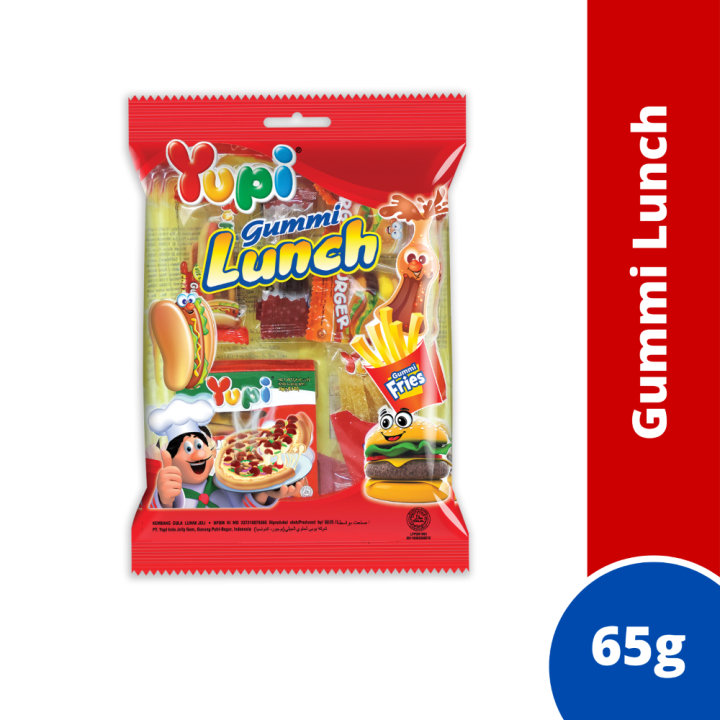 65g Yupi Gummy Lunch Candy Halal | Shopee Malaysia