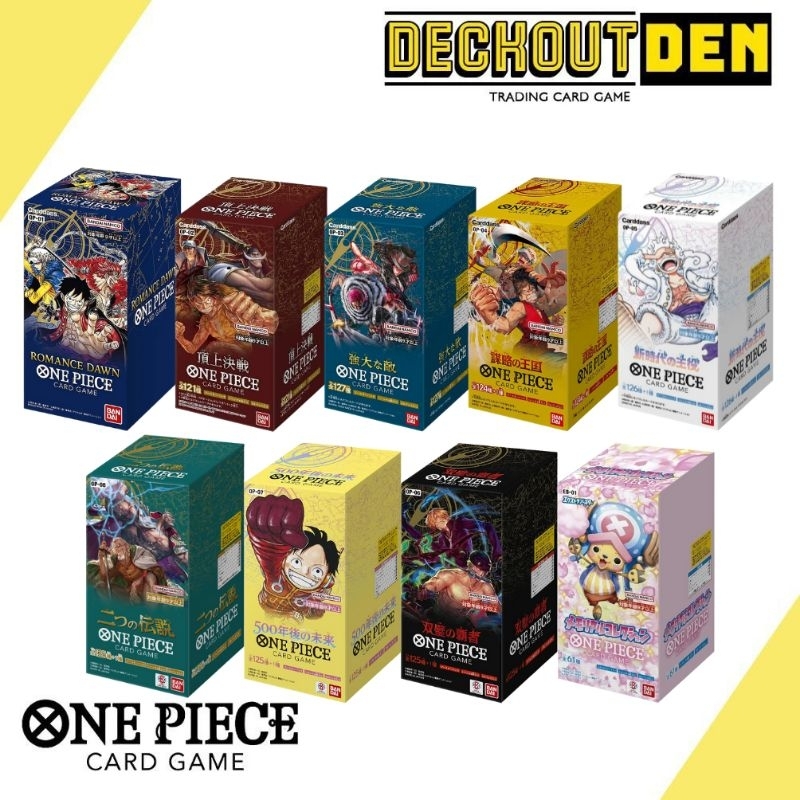 [LIVE RIP] One Piece TCG Booster Box | Shopee Malaysia