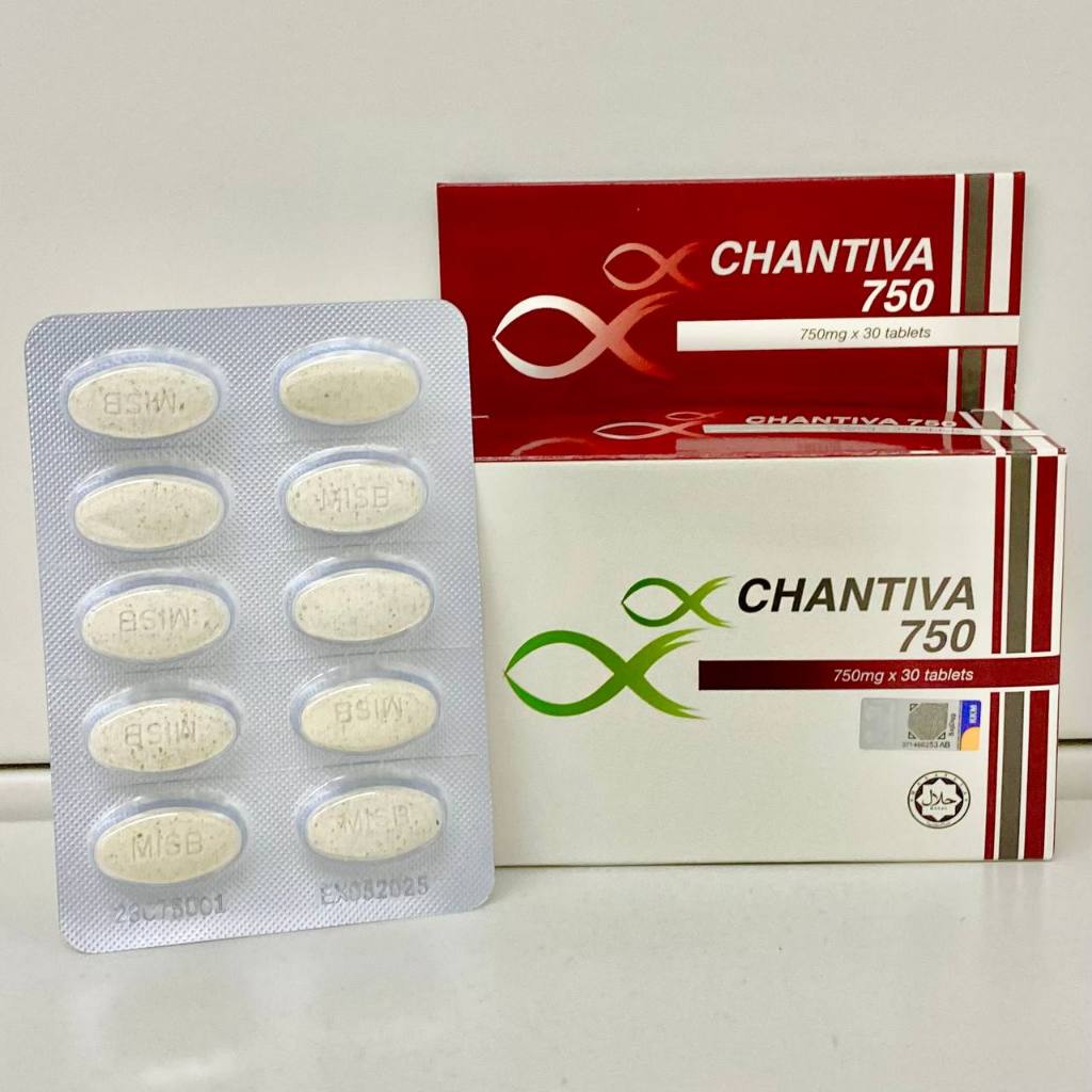[LULUS KKM] Chantiva 750mg untuk masalah sakit sendi [Exp:03/2026 ...