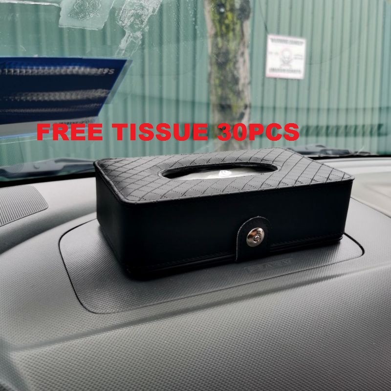 Car Tissue Box Cover Tissue Box holder Hanging Sun Visor Headrest ...