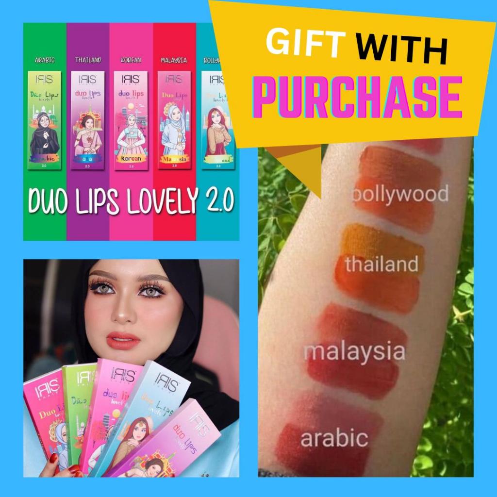 IRIS DUO LIPS ♦️ MALAYSIA ♦️ KOREAN ♦️ ARABIC ♦️ THAILAND ♦️ BOLLYWOOD ...