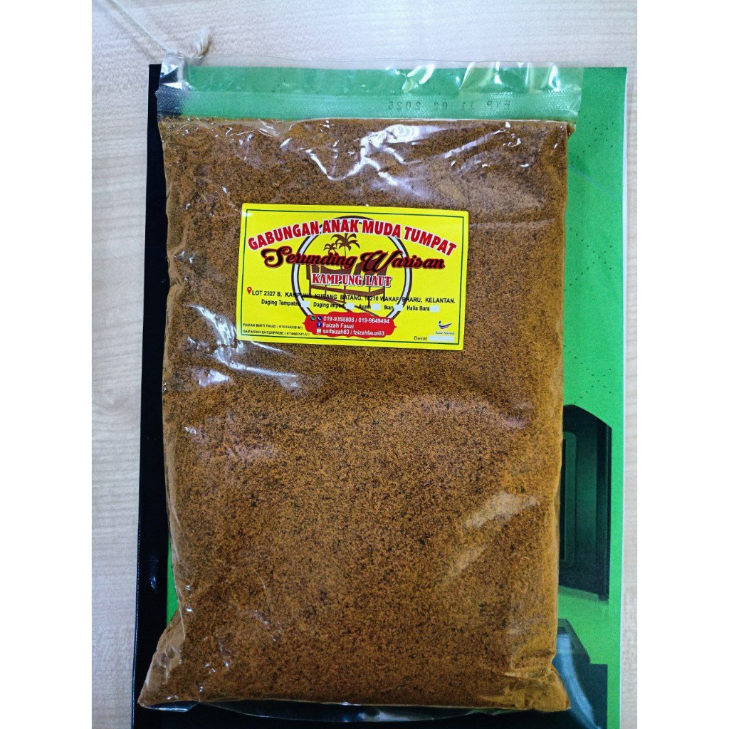 SERUNDING SEDAP ASLI WARISAN TUMPAT💯 | Shopee Malaysia