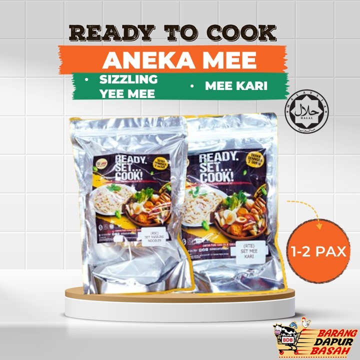 [READY TO COOK] ANEKA MEE: SIZZLING YEE MEE / MEE KARI | Shopee Malaysia