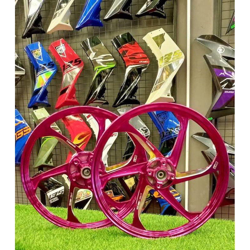 SPORT RIM 6 BATANG CUSTOM Y15ZR/Y16ZR ( CANDY ROSE RED ) | Shopee Malaysia