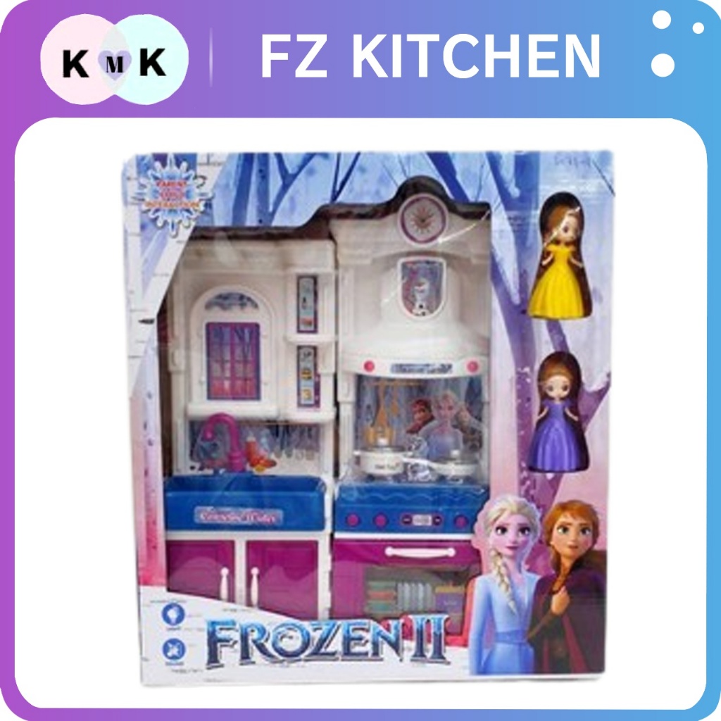Disney Frozen Kitchen Set for Kids Play House / Set Dapur Disney Frozen ...