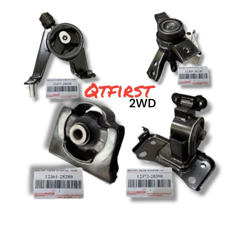 TOYOTA ENGINE MOUNTING SET FOR TOYOTA ESTIMA ACR50 2.4 2WD / 4WD ...