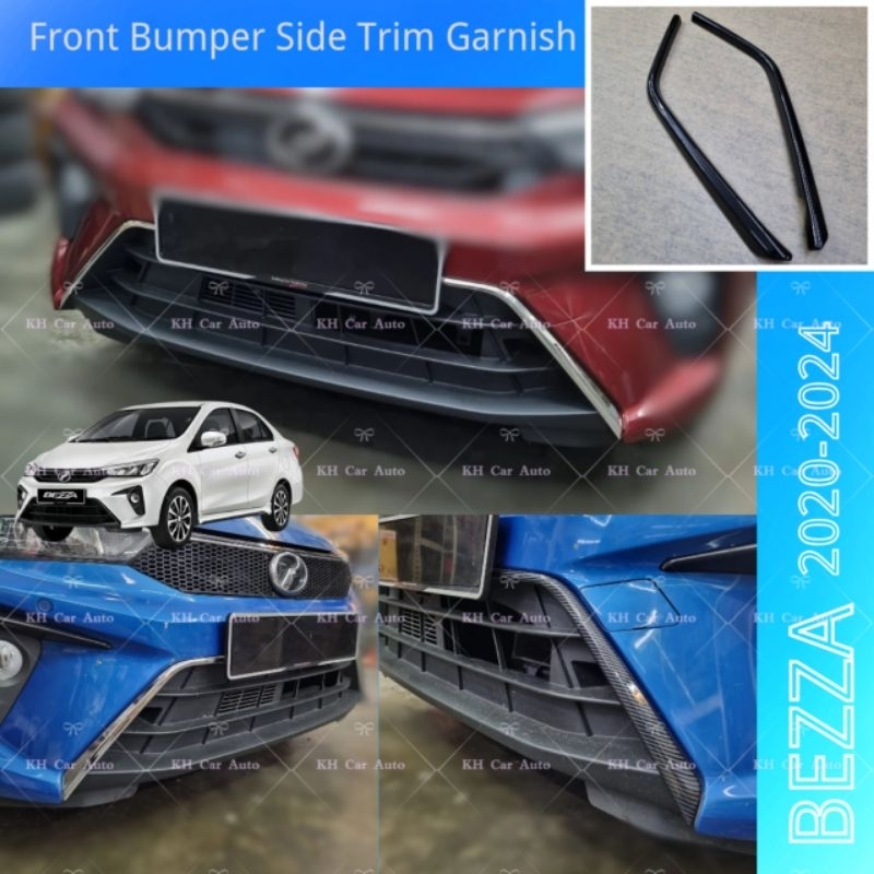 Perodua Bezza 2020-2024 Car Front Bumper Side Trim Garnish KH Car Auto ...