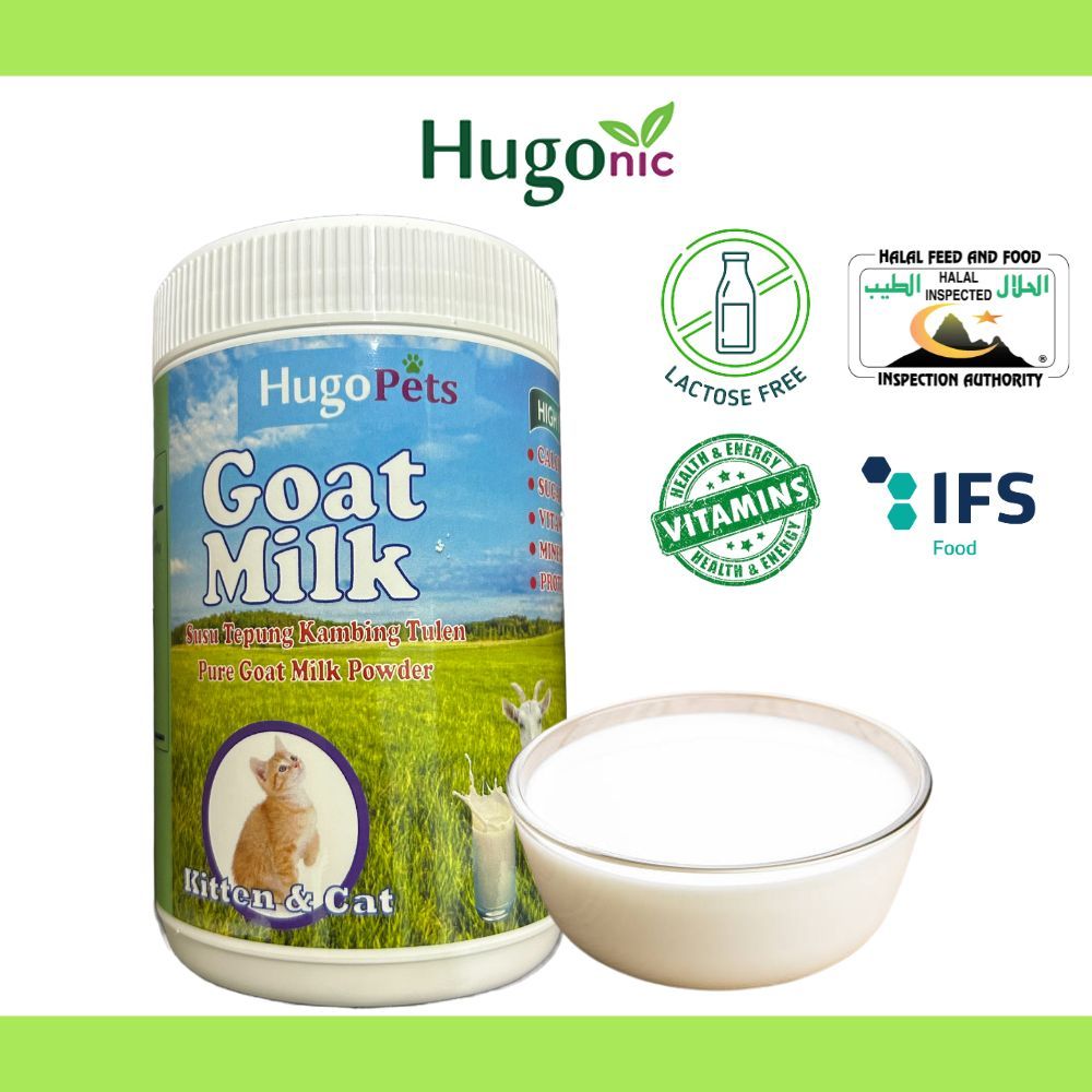 Hugonic 100% Pure Goat Milk for Cat/Susu Kambing Kucing Tulen/Susu Anak ...