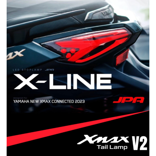 XAMX V2 TAIL LAMP LAMPU BELAKANG XMAX V2 LED TERBARU DESIGN MOTOR XMAX ...