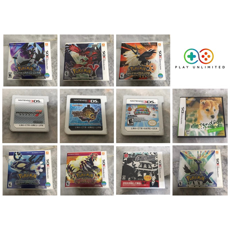 Pokemon X Pokemon Y Pokemon Ultra Sun Pokemon Ultra Moon Monster Hunter ...