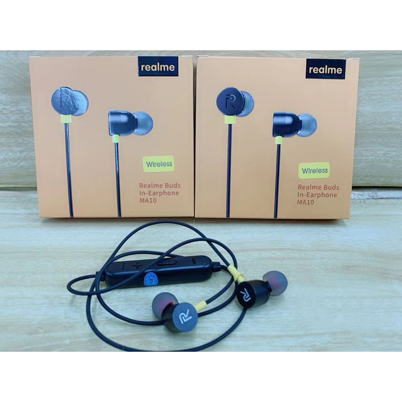 🔥BUY 1 FREE 1🔥 REAL-Me WIRELESS BUDS EARPHONE THUNDEROUS BASS HIFS ...
