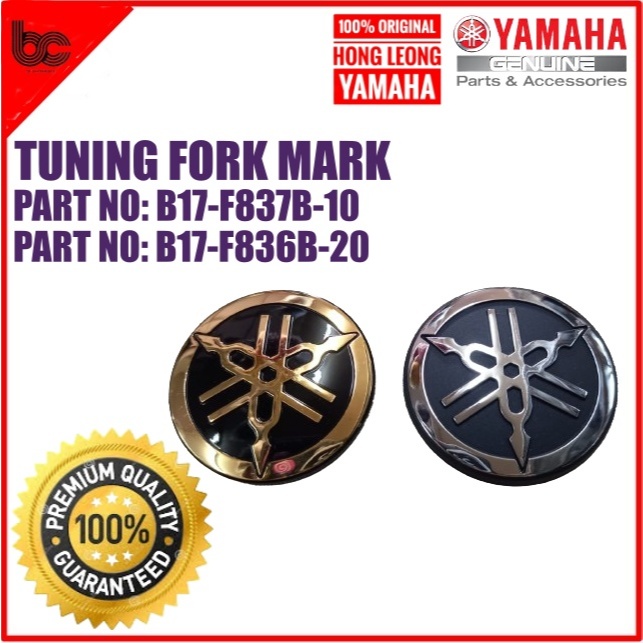 YAMAHA LOGO TUNING FORK MARK 3D / EMBLEM / Y15ZR / LC135 / 100% ...